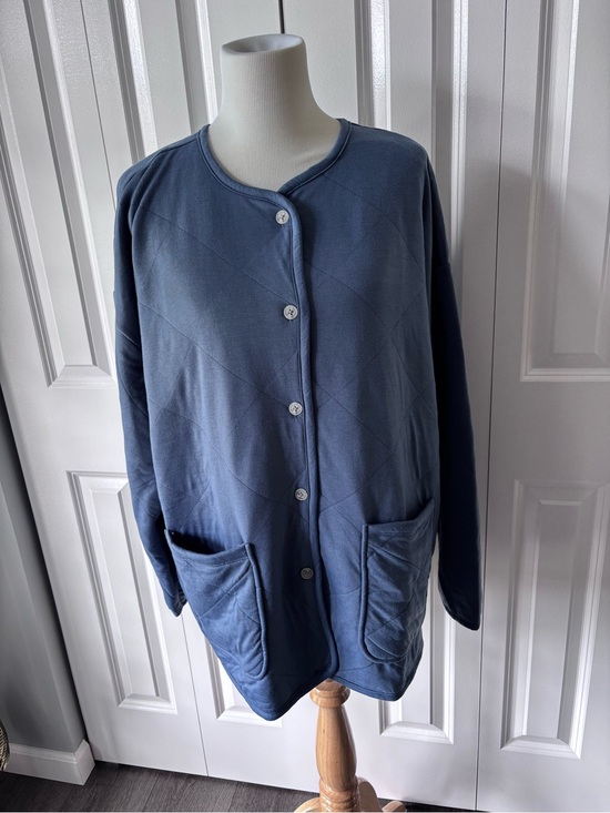 Cuddl Duds | Jackets & Coats | New Cuddl Duds Quilted Buttonfront ...